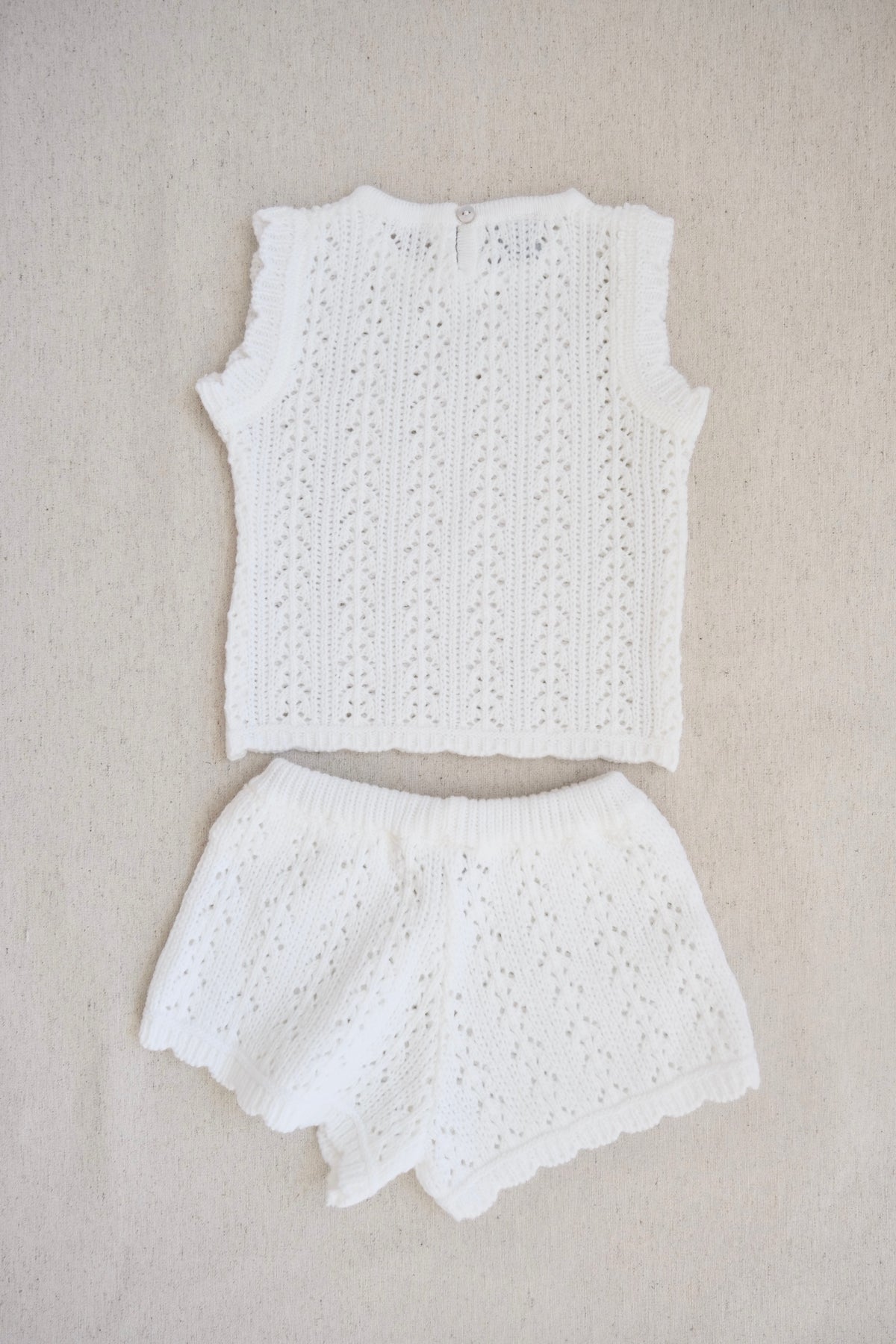 Conjunto Tejido Mia Blanco – Choupinet