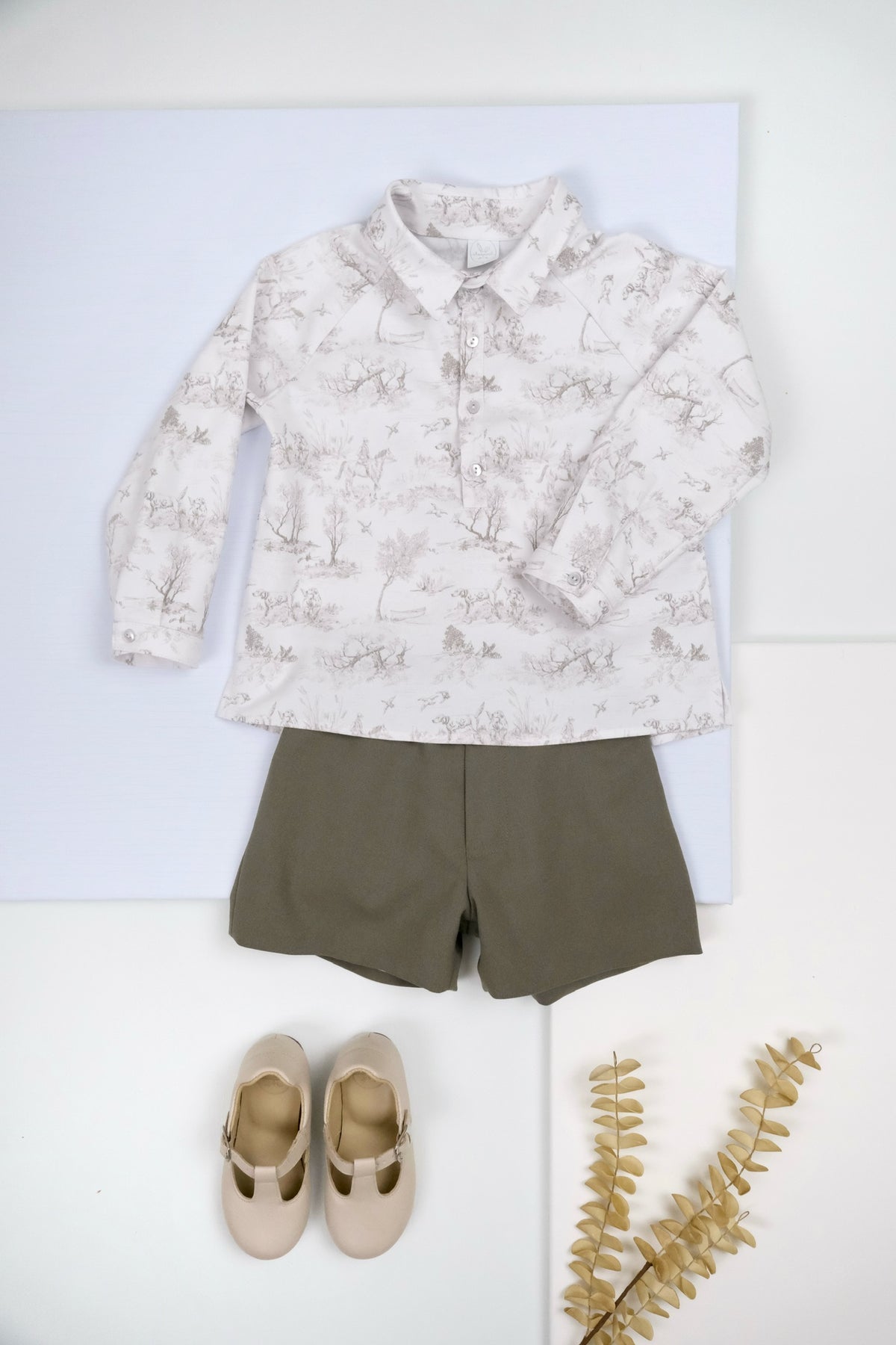 Camisa Aletilla Hunt Verde – Choupinet