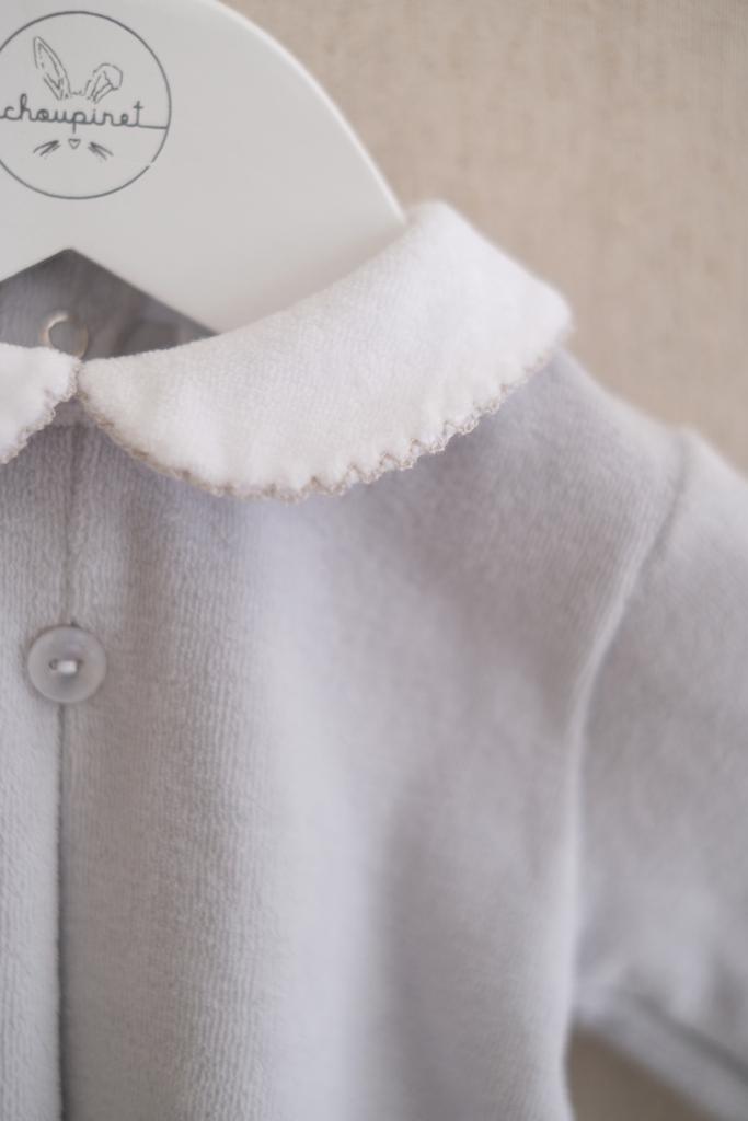 Conjunto Velour Gris – Choupinet