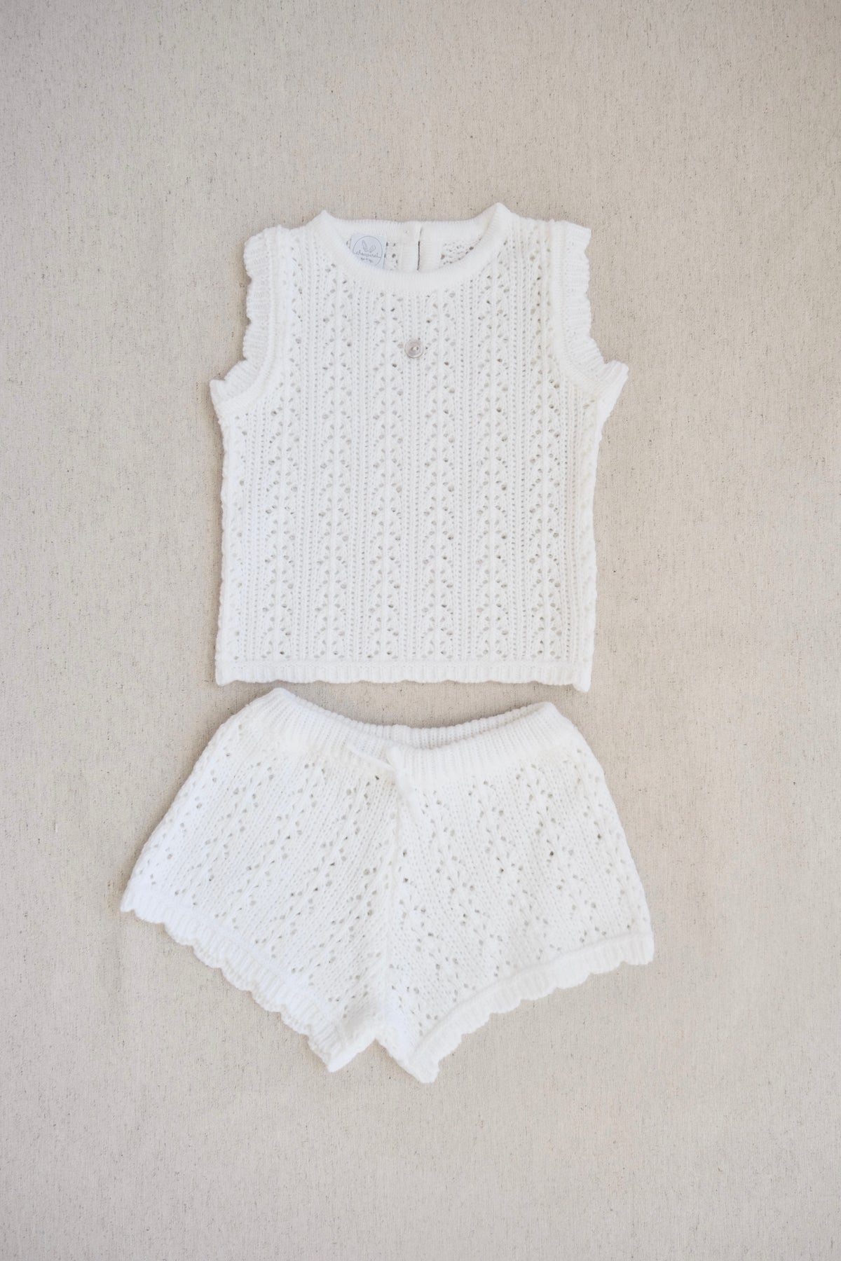 Conjunto Tejido Mia Blanco – Choupinet